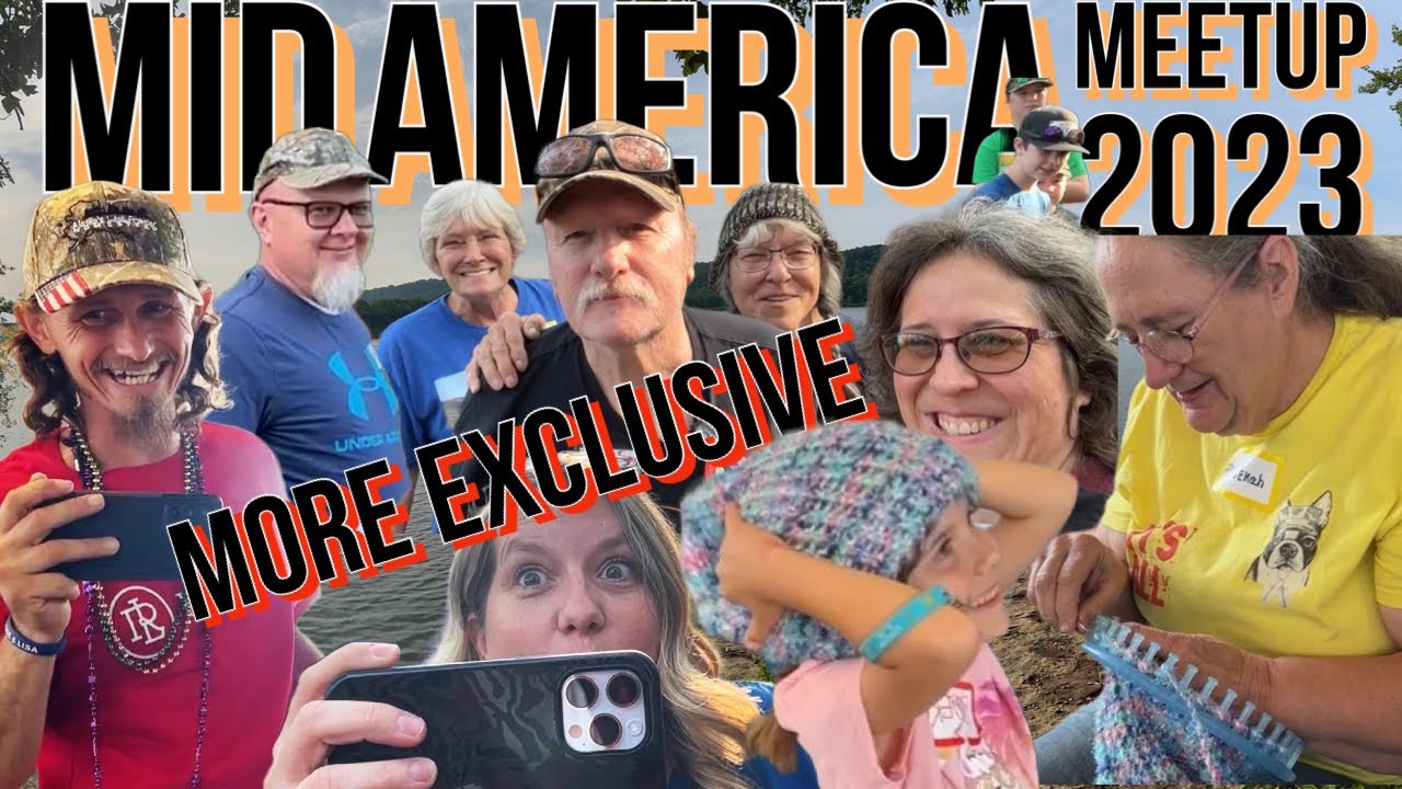 “MORE EXCLUSIVE” Mid-America YouTube Meetup 2023 @RebekahTOUCHEDBYYARN ...