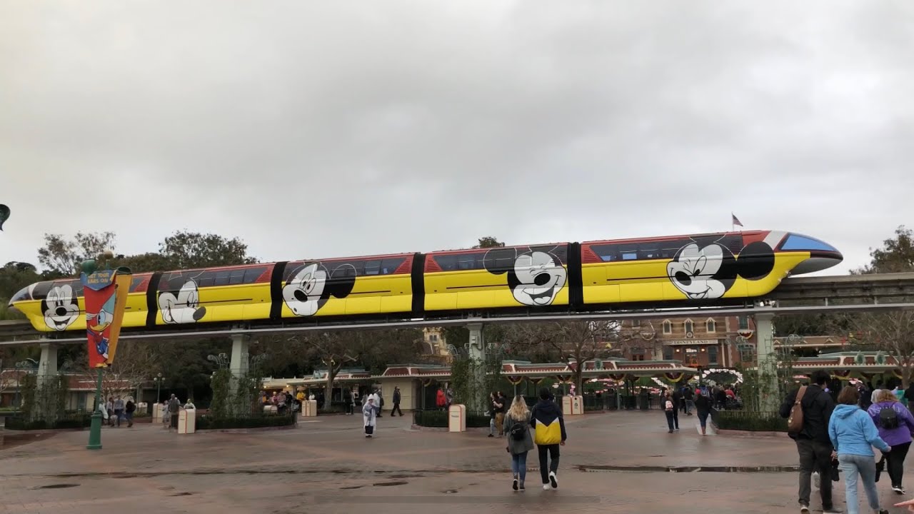 Disneyland Mickey’s 90th Celebration Monorail 2-3-2019 - YouTube