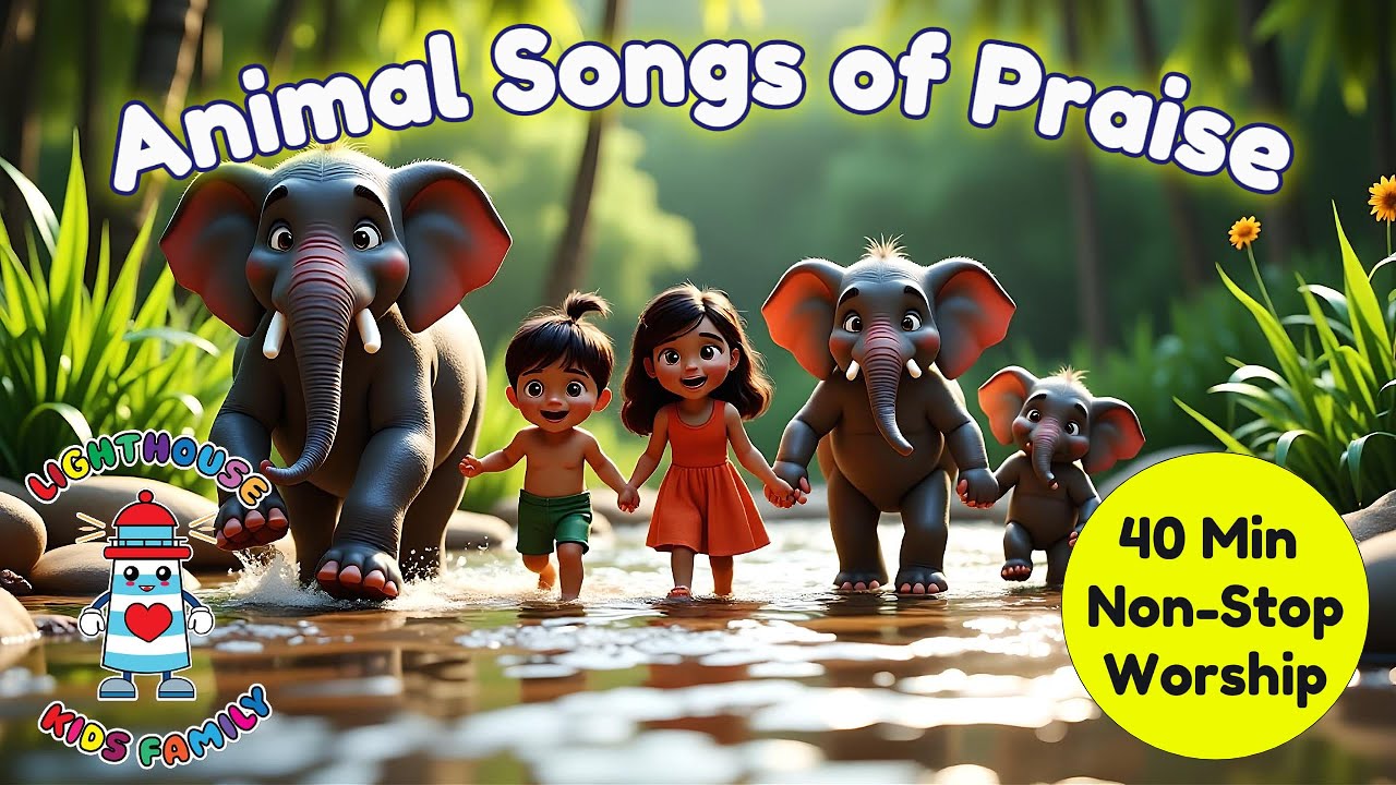 Animal Songs of Praise | Kids Christian Song with Moving Lyrics ...