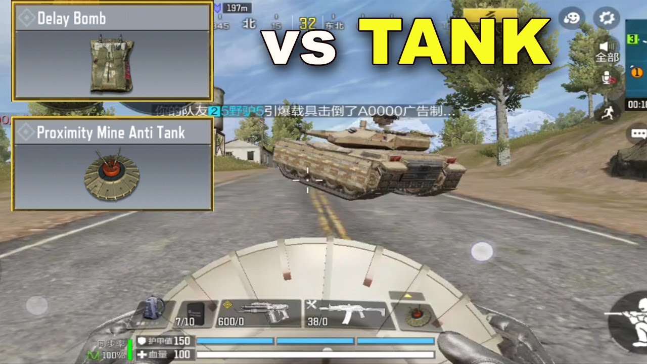 New Delay Bomb (C4), Proximity Mine Anti Tank & Welding Gun vs Tank COD ...