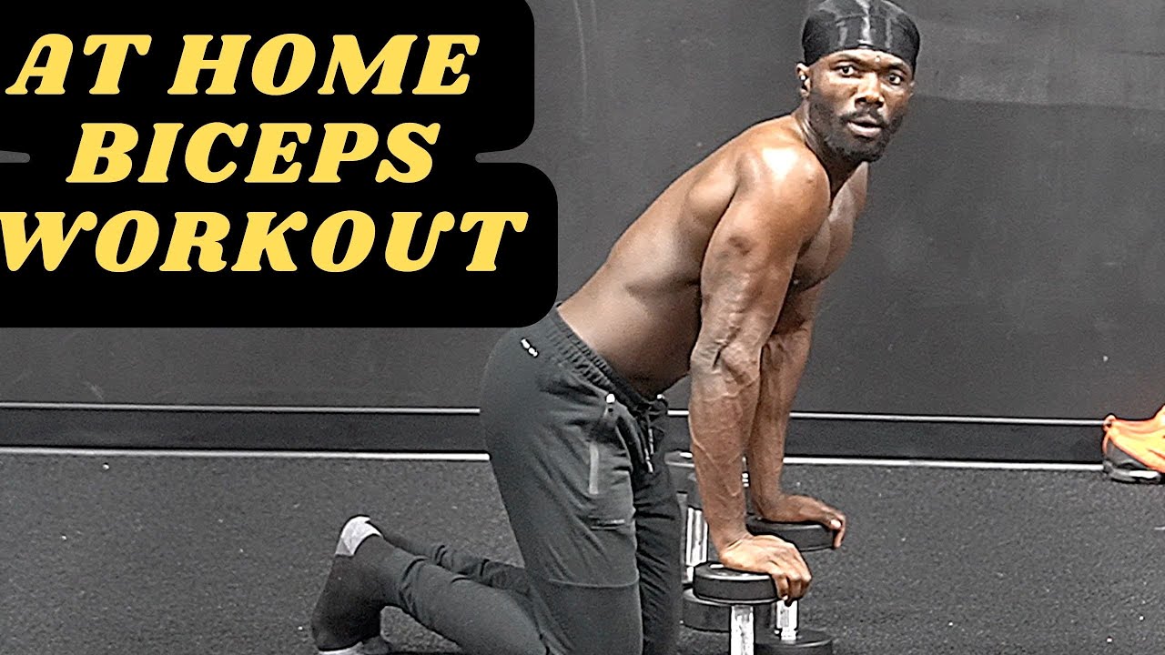 AT HOME BICEPS WORKOUT (DUMBBELLS ONLY) - YouTube
