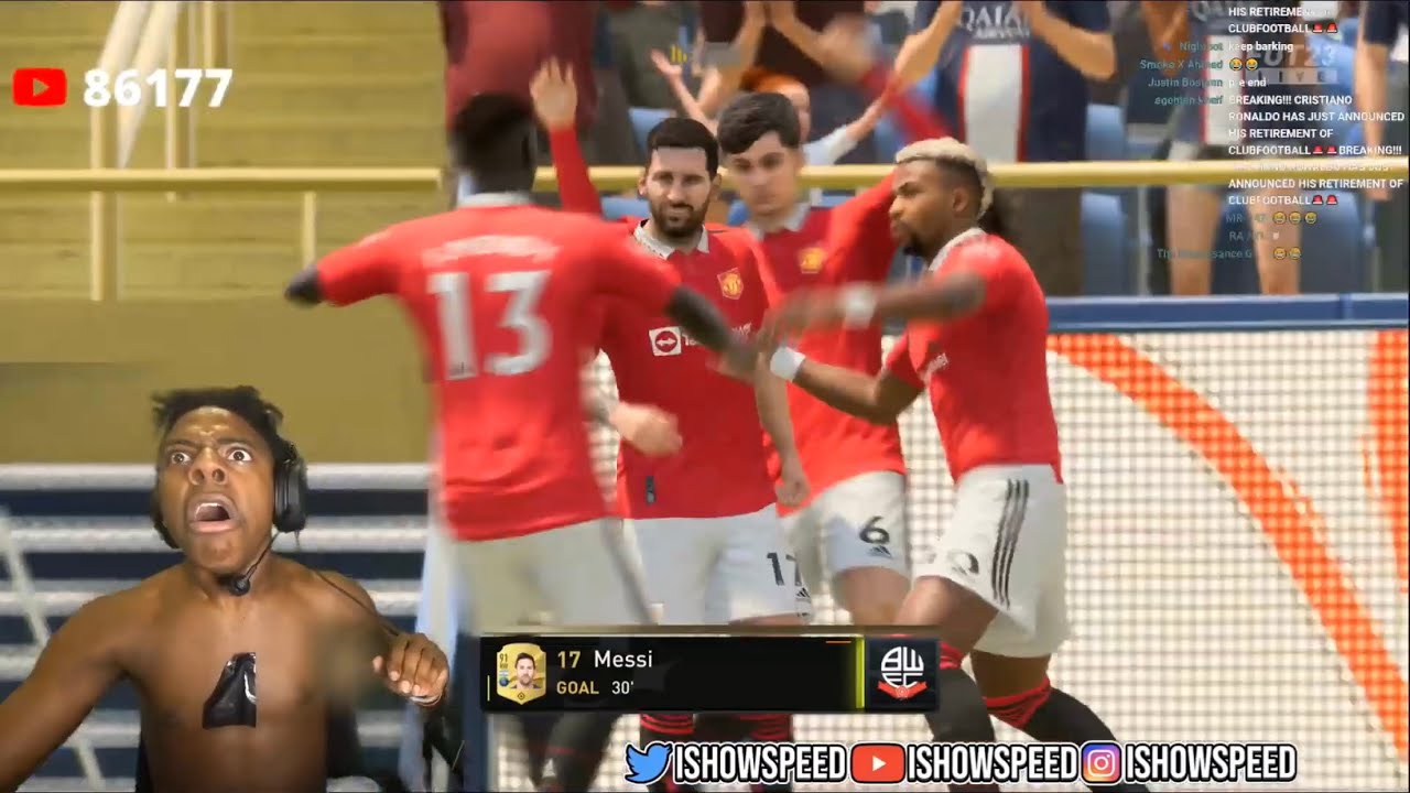 Speed Scored with Messi 😂 - YouTube