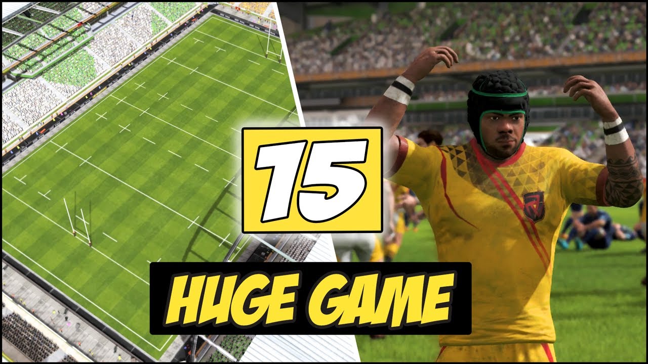 OUR BIGGEST GAME in Rugby 20 Ultimate Team (Rugby 20 My Squad Game Mode ...