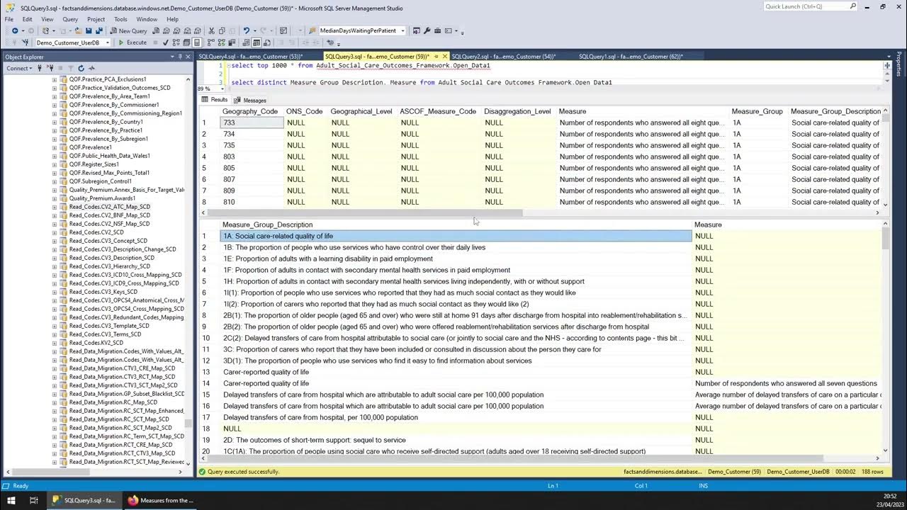 Spotlight Dataset 143: Adult Social Care Outcomes Framework - YouTube