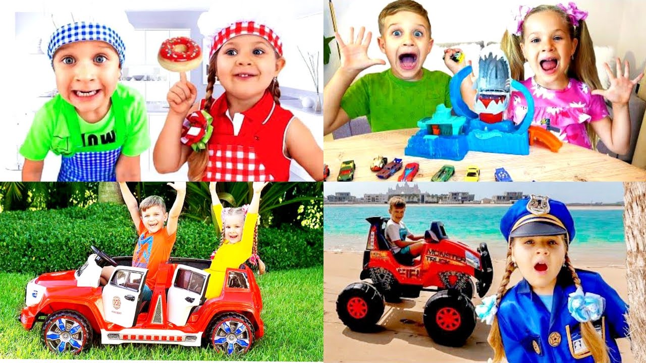 Diana and Roma cartoons for kids / Diana and roma - YouTube