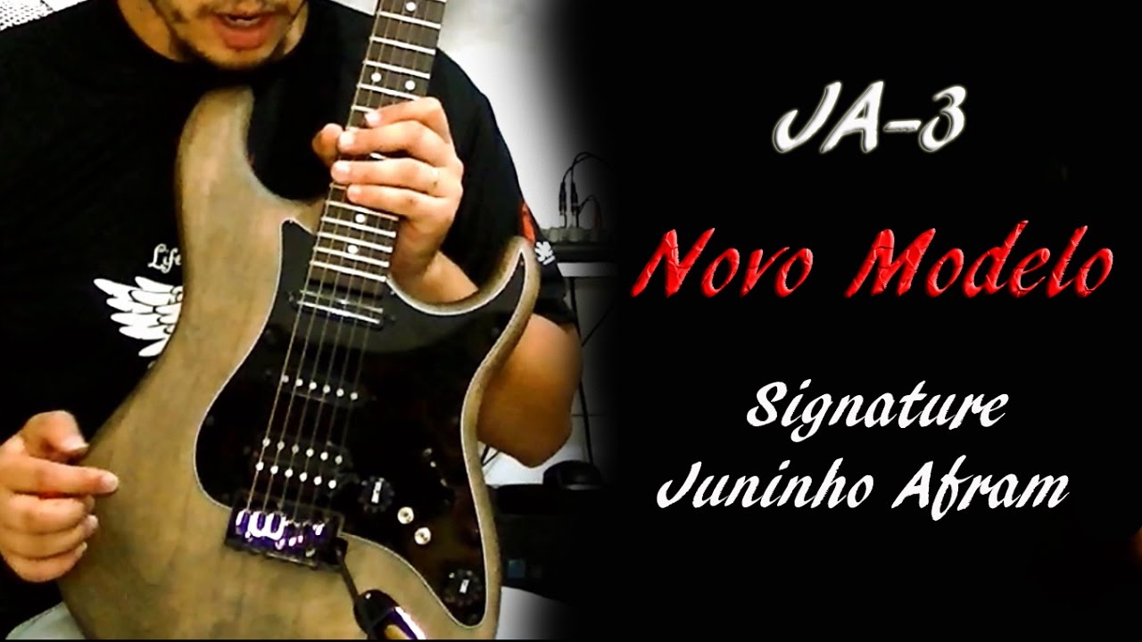 guitarra tagima JA-3 Juninho Afram signature (LANÇAMENTO) - YouTube