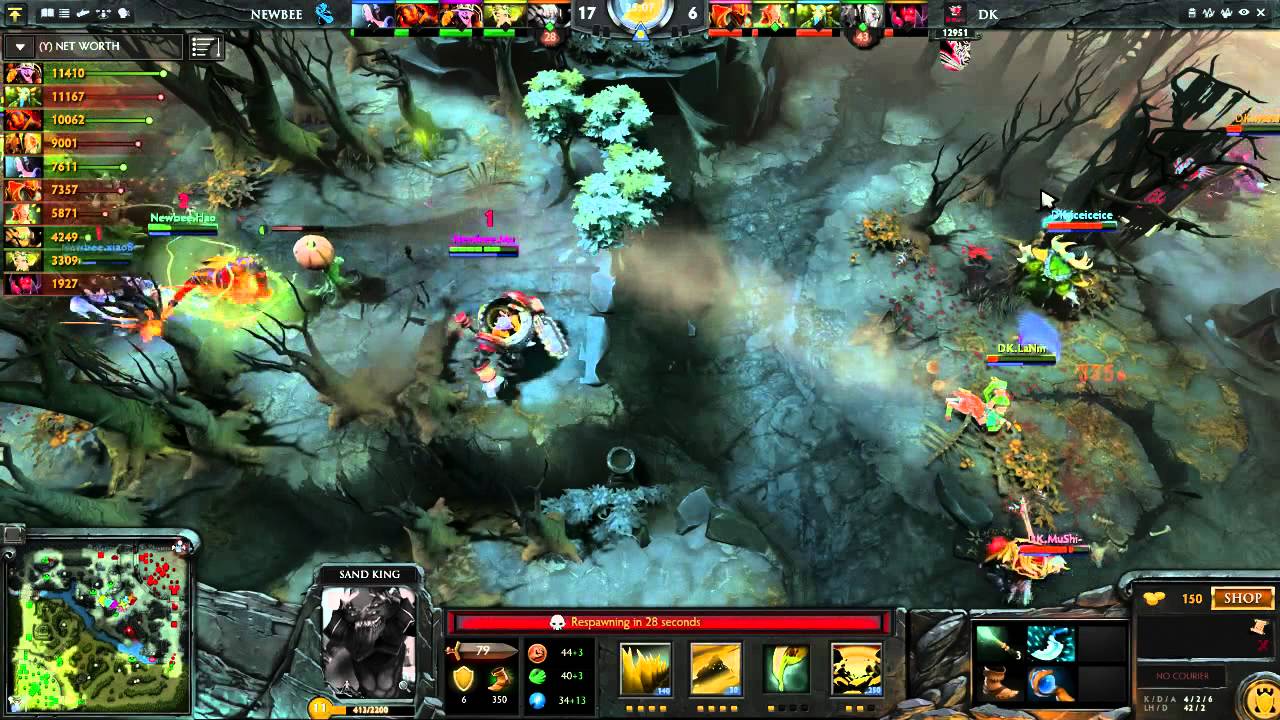 Pro-Game Analysis #2 - Newbee vs DK in MarsTV Dota2 League (Playoffs ...
