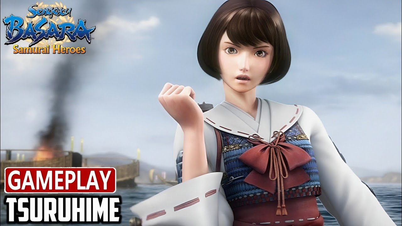Tsuruhime Story Mode - Sengoku Basara Samurai Heroes - YouTube