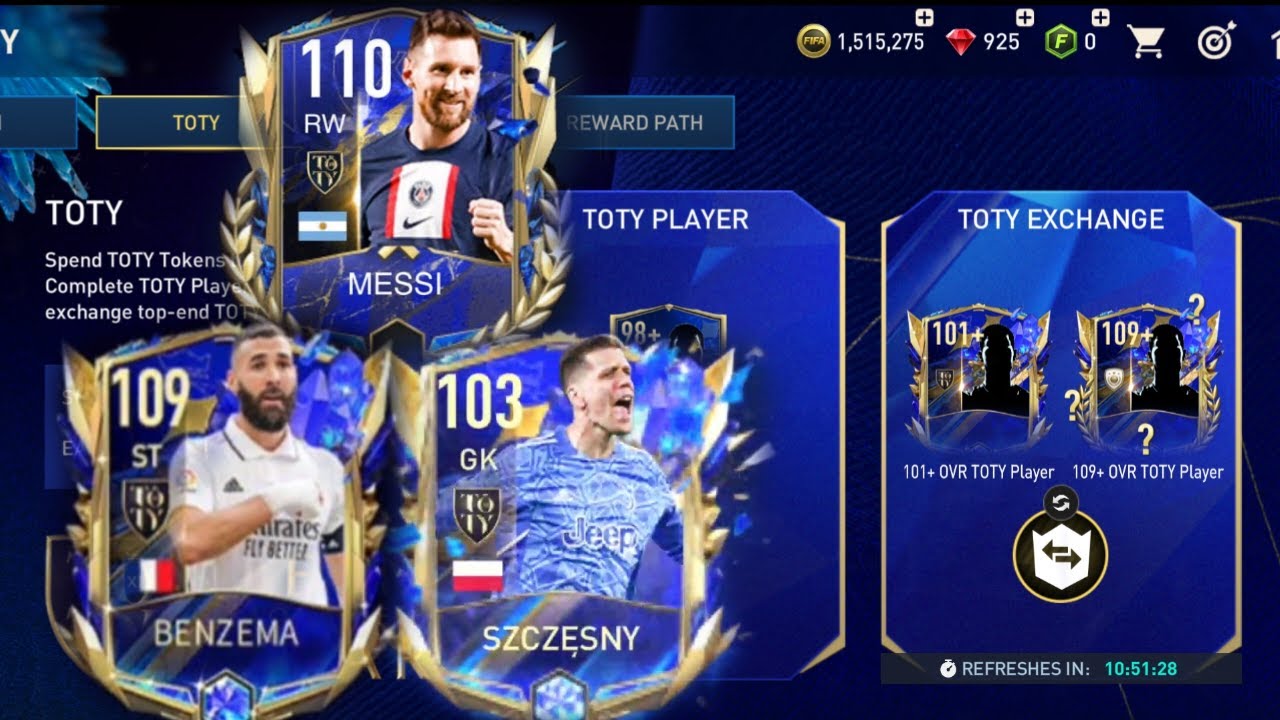 Fifa 23 toty pack opening | toty 104 ovr pack exchange | MARTIN IS LIVE ...
