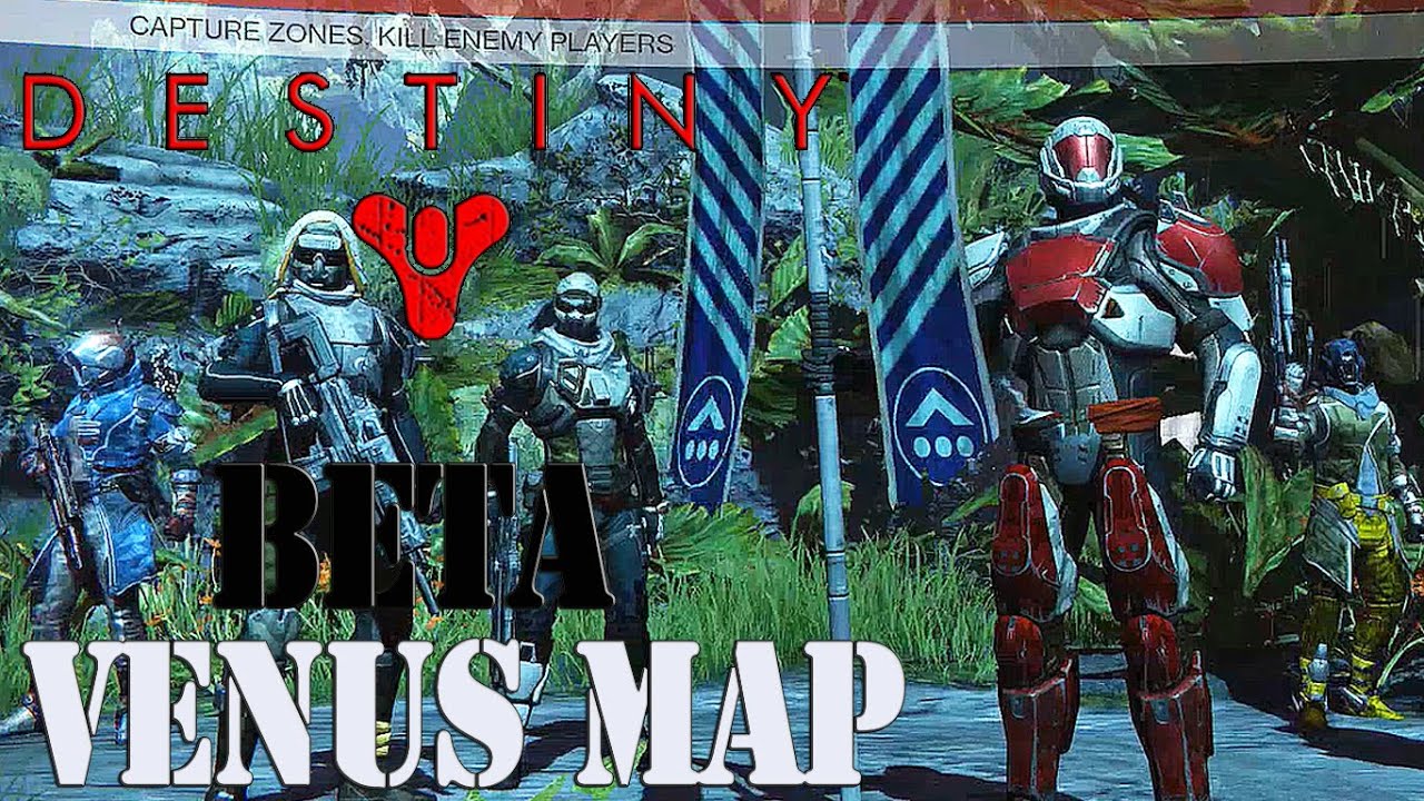 Destiny Beta Crucible Venus Map Gameplay (PS4) - YouTube