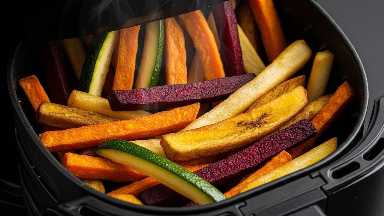 Air Fryer Rainbow Fries, Vibrant and Healthy Beyond Basic Fries ...