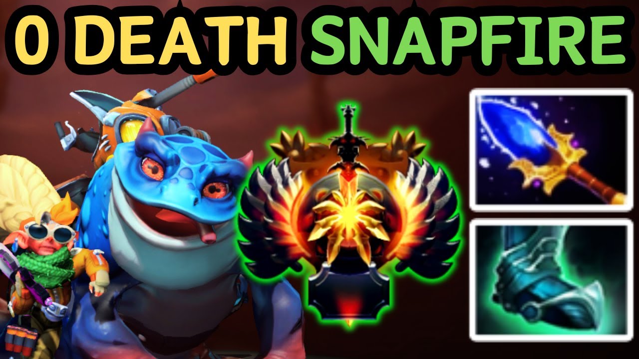 🔥 SNAPFIRE OFFLANE WITH 0 DEATHS = PURE COOKING | DOTA 2 🔥 - YouTube