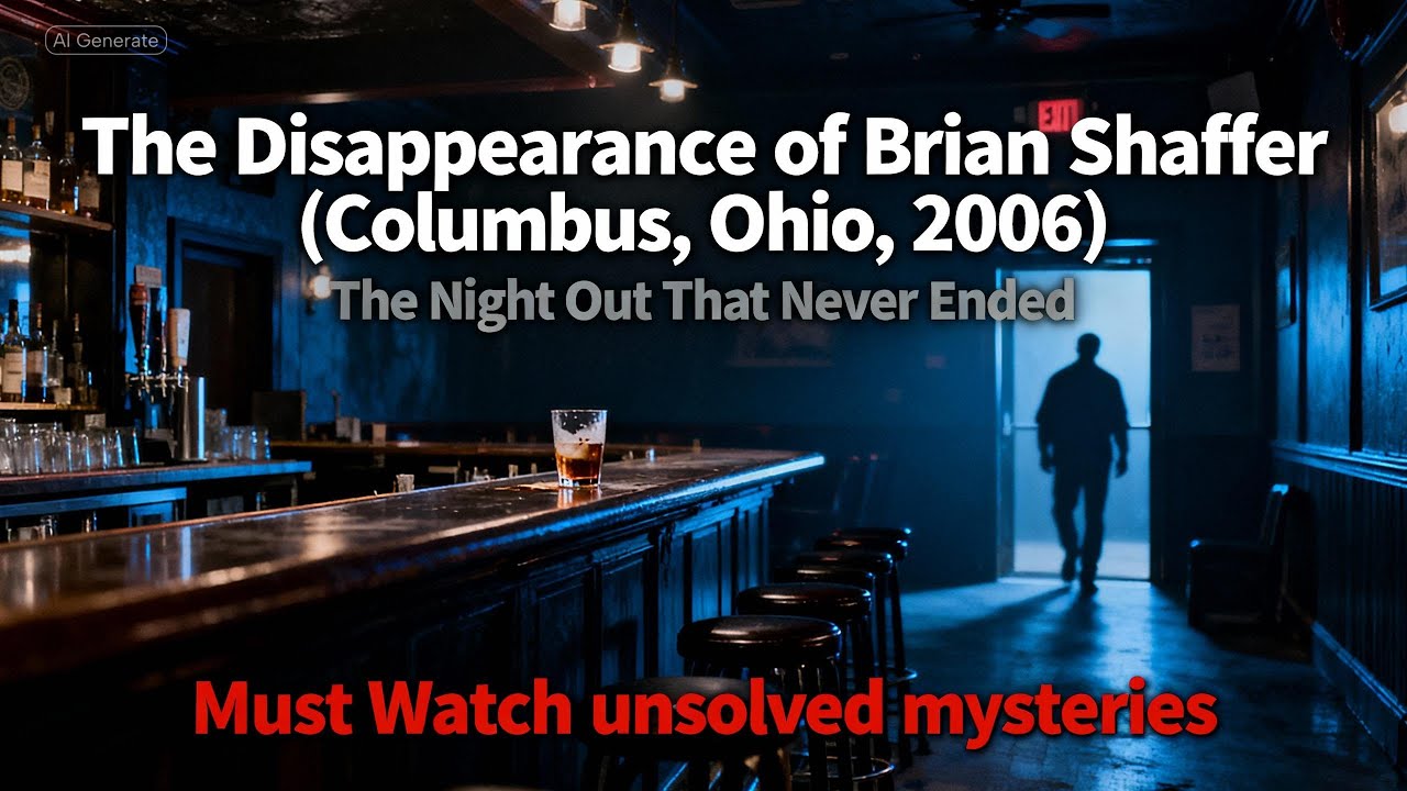 The Disappearance of Brian Shaffer (Columbus, Ohio, 2006) unsolved ...