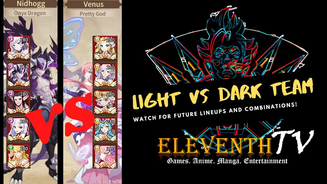 Light Team VS Dark Team | Idle Legends : Ragnarok/God Saga | Tales of ...