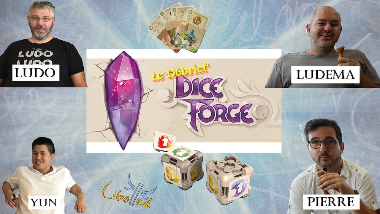 LeDebrief de Dice Forge - 02 - Critique et Avis jeu de société - YouTube