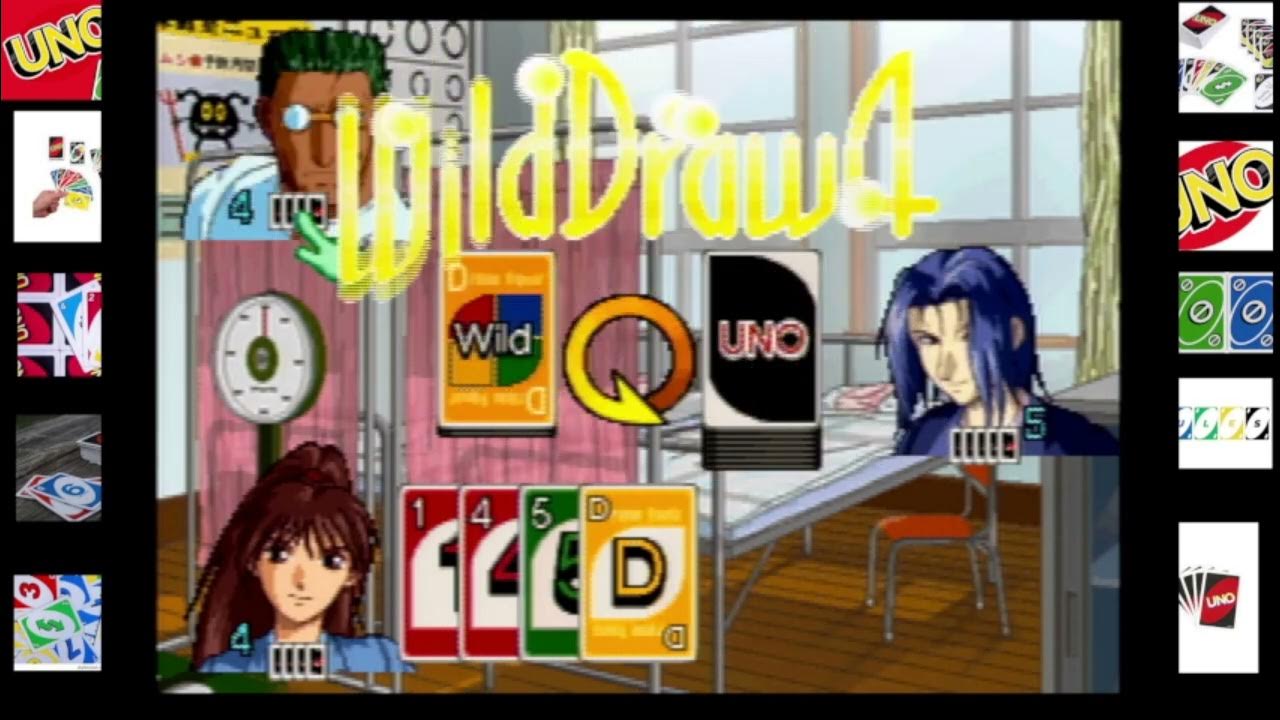 Uno DX 3 Player 1 Round Game - YouTube