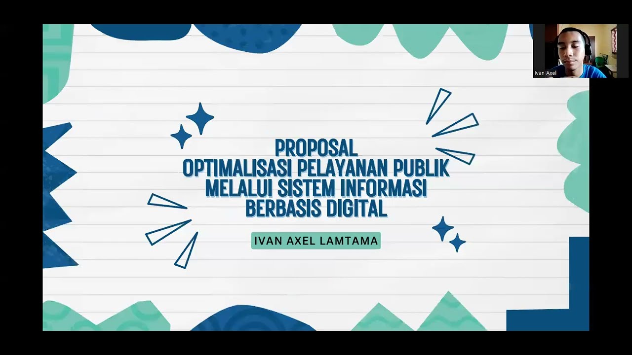 Proposal Optimalisasi Pelayanan Publik Melalui Sistem Informasi ...