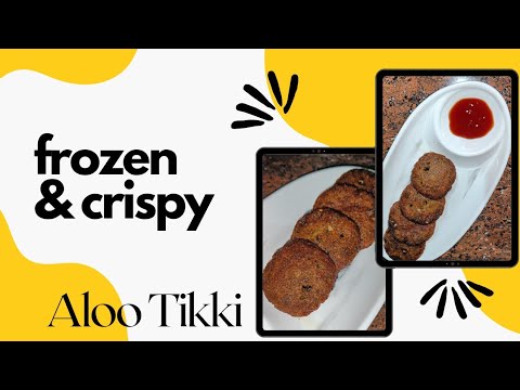 Aloo Tikki Recipe || Frozen Aloo Tikki || Crispy Potato Starter - YouTube