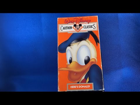 VHS: Cartoon Classics: Here’s Donald! - YouTube