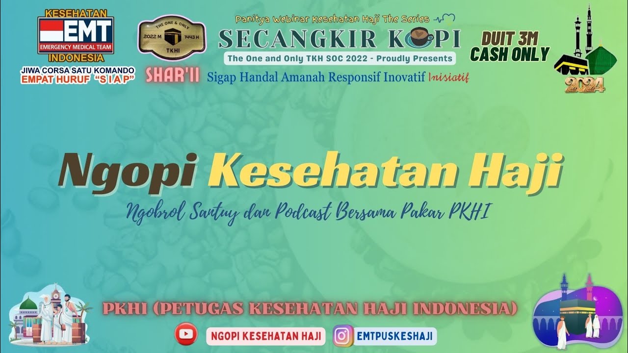 Ngopi Kesehatan Haji 2024 Series (31 Oktober 2024) 🎁 Oleh - Oleh Haji ...
