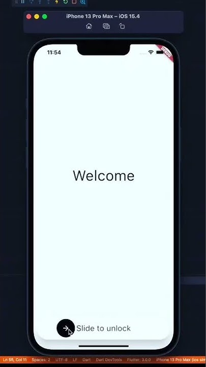Slide to Unlock in Flutter | Flutter | Flutterphile - YouTube