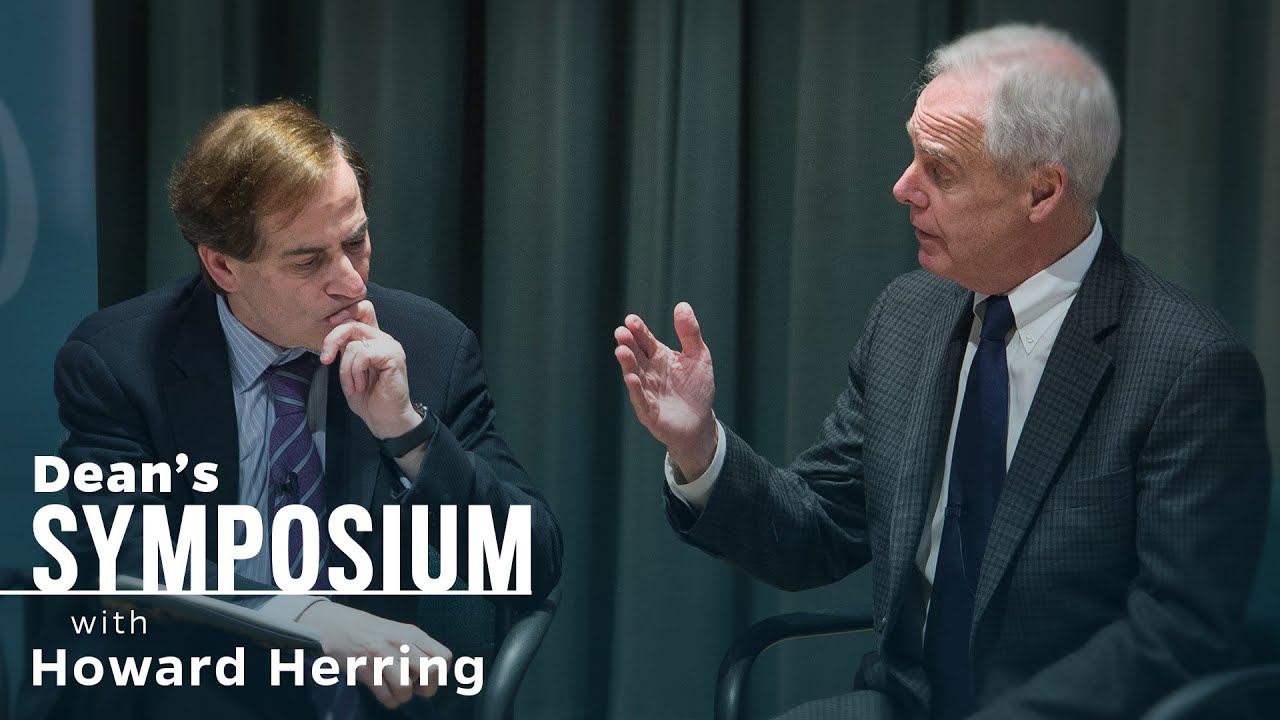 Dean's Symposium Series: Howard Herring - YouTube