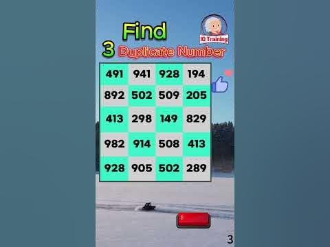 Find Duplicate Number Episode 4 - YouTube