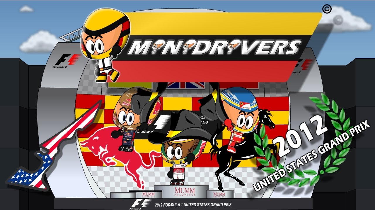 MiniDrivers - Chapter 4x19 - 2012 United States Grand Prix - YouTube