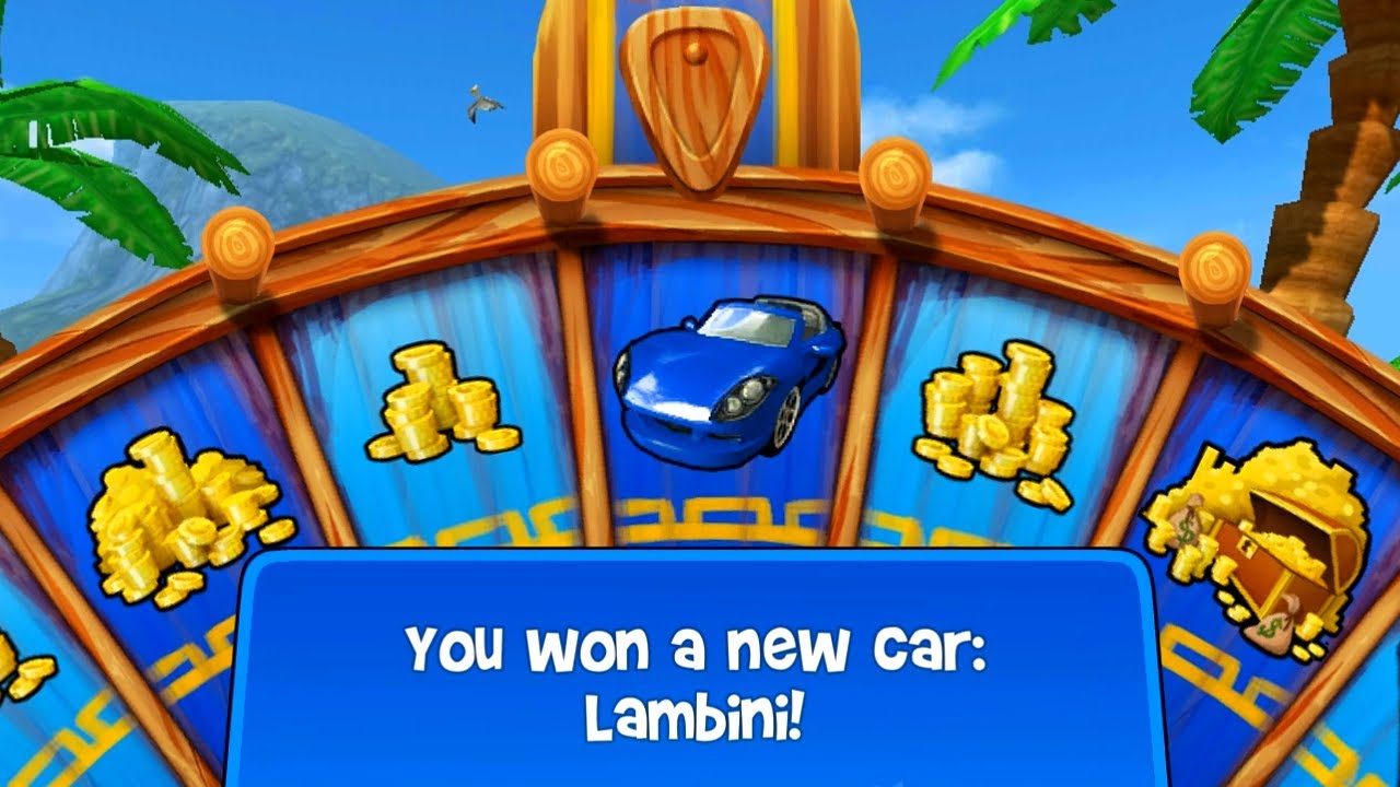 New Car Lambini Unlocked From Daily Spin | Beach Buggy Racing - YouTube
