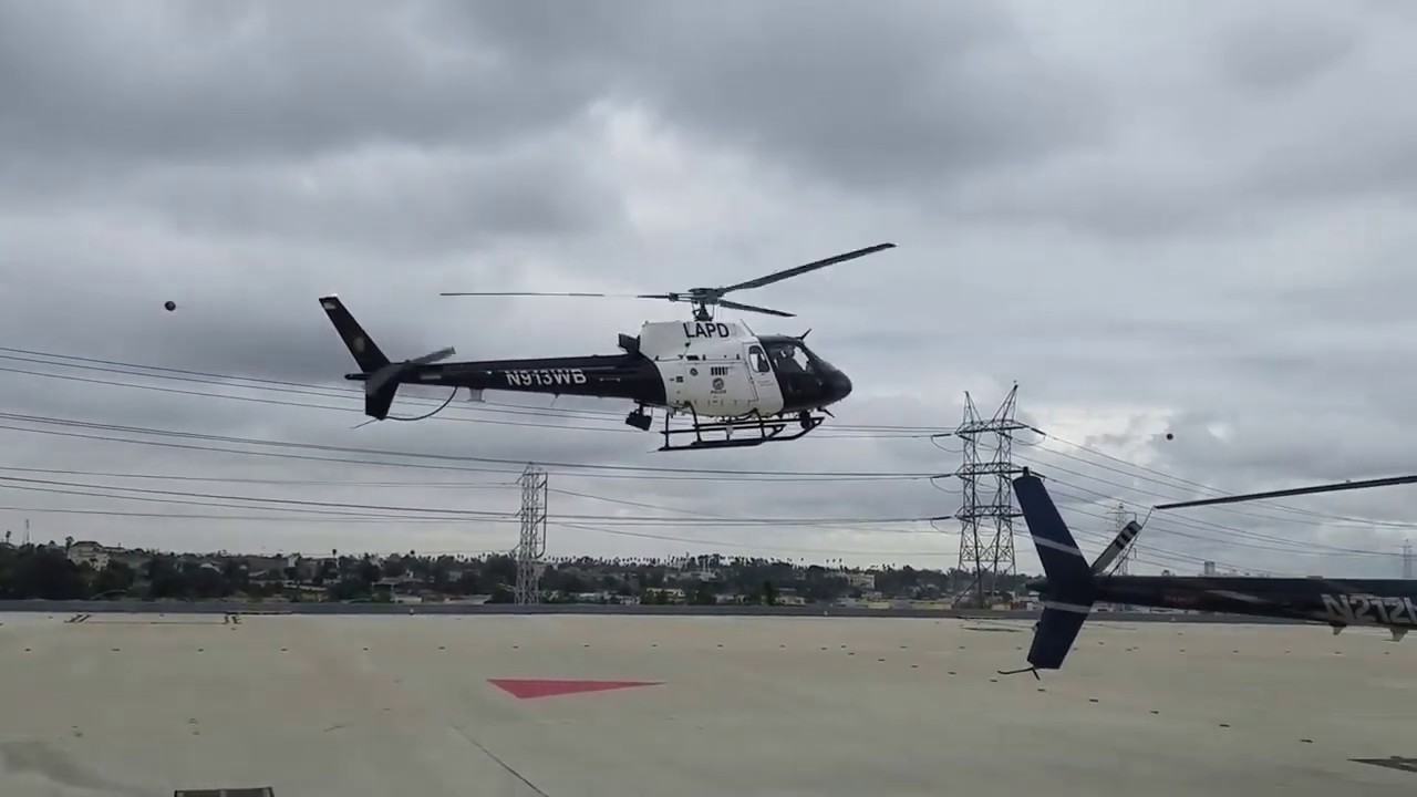 LAPD Air Support Tour 1 - YouTube