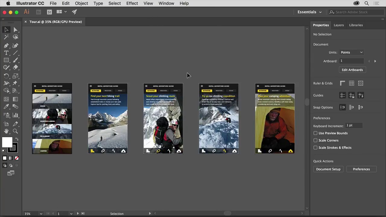 01. Get to know Illustrator -Take a tour of Illustrator || Adobe ...