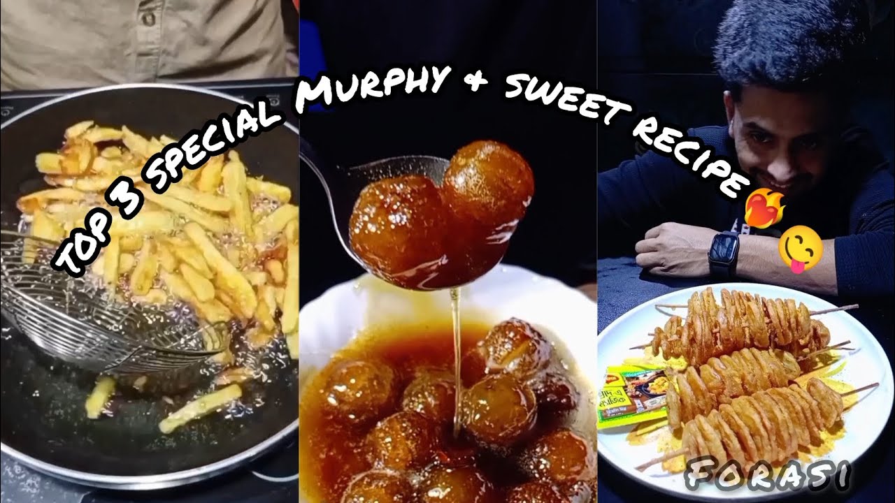 Top 3 special Murphy & sweet recipe. 🫰 #recipe #asmr #cooking #foodie ...