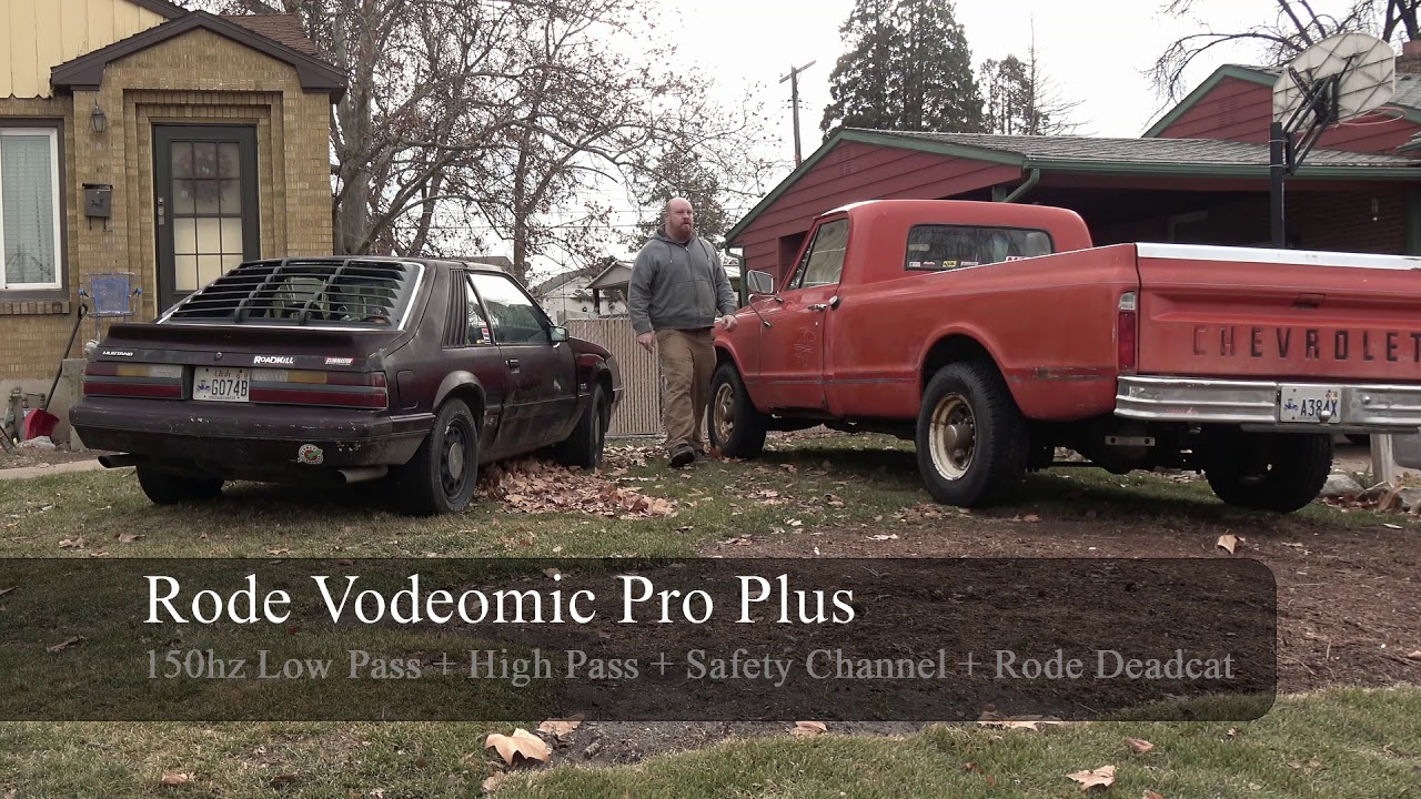 Rode Videomic Pro Plus Loud Vehicle Quicktest - YouTube