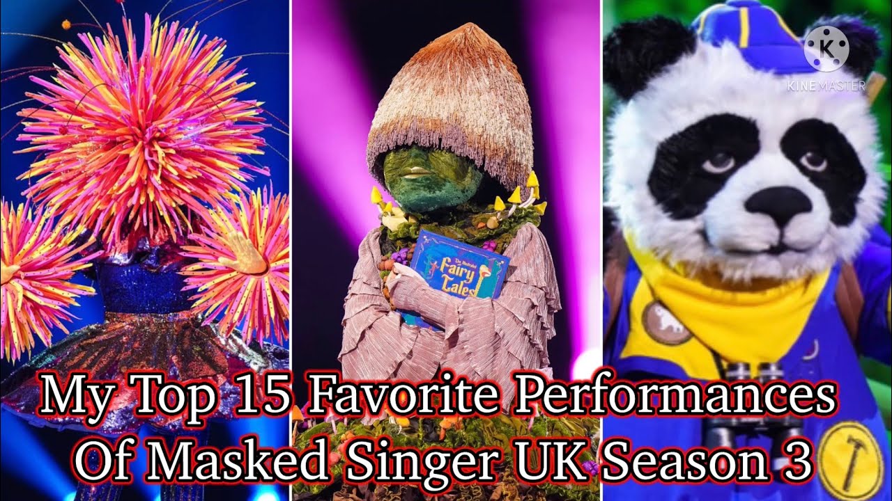 My Top 15 Favorite Performances Of Masked Singer UK Season 3 - YouTube