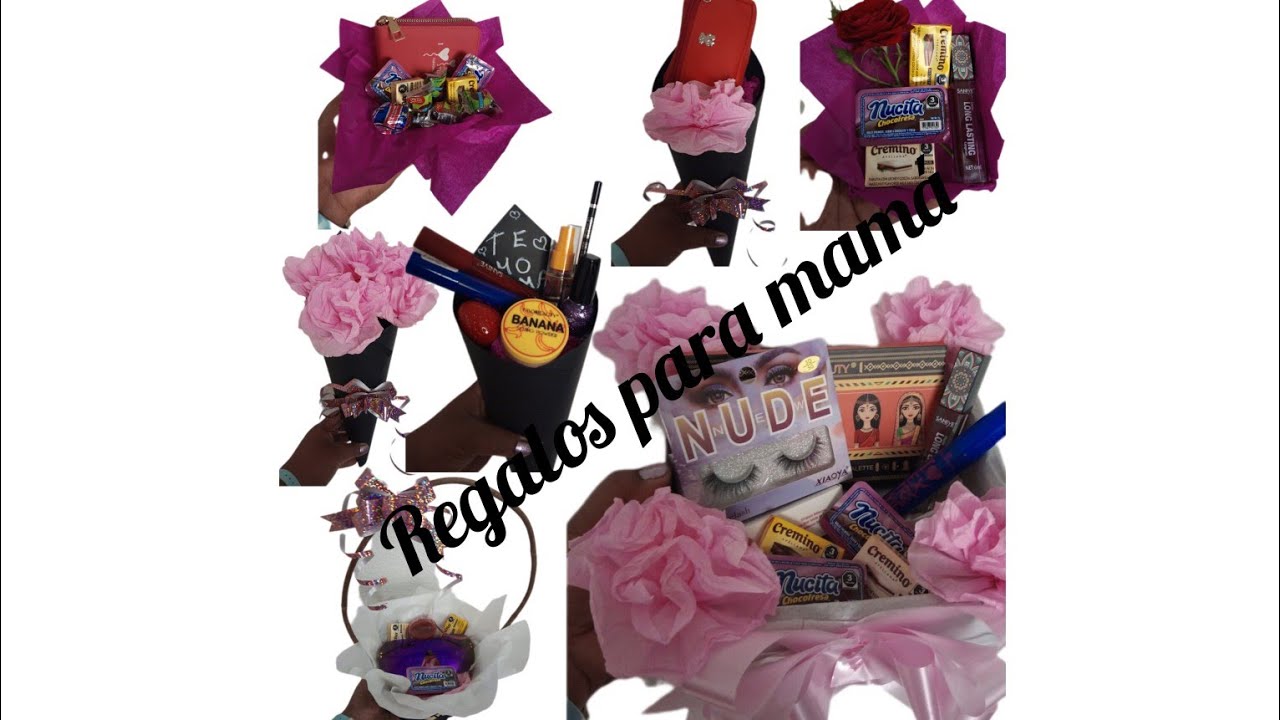 Regalos para mamá facil de realizar - YouTube