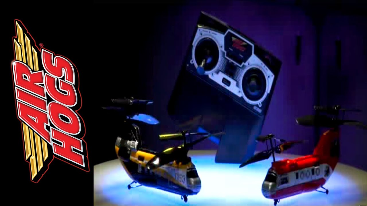 Air Hogs Twin Thunder RC Helicopter - YouTube