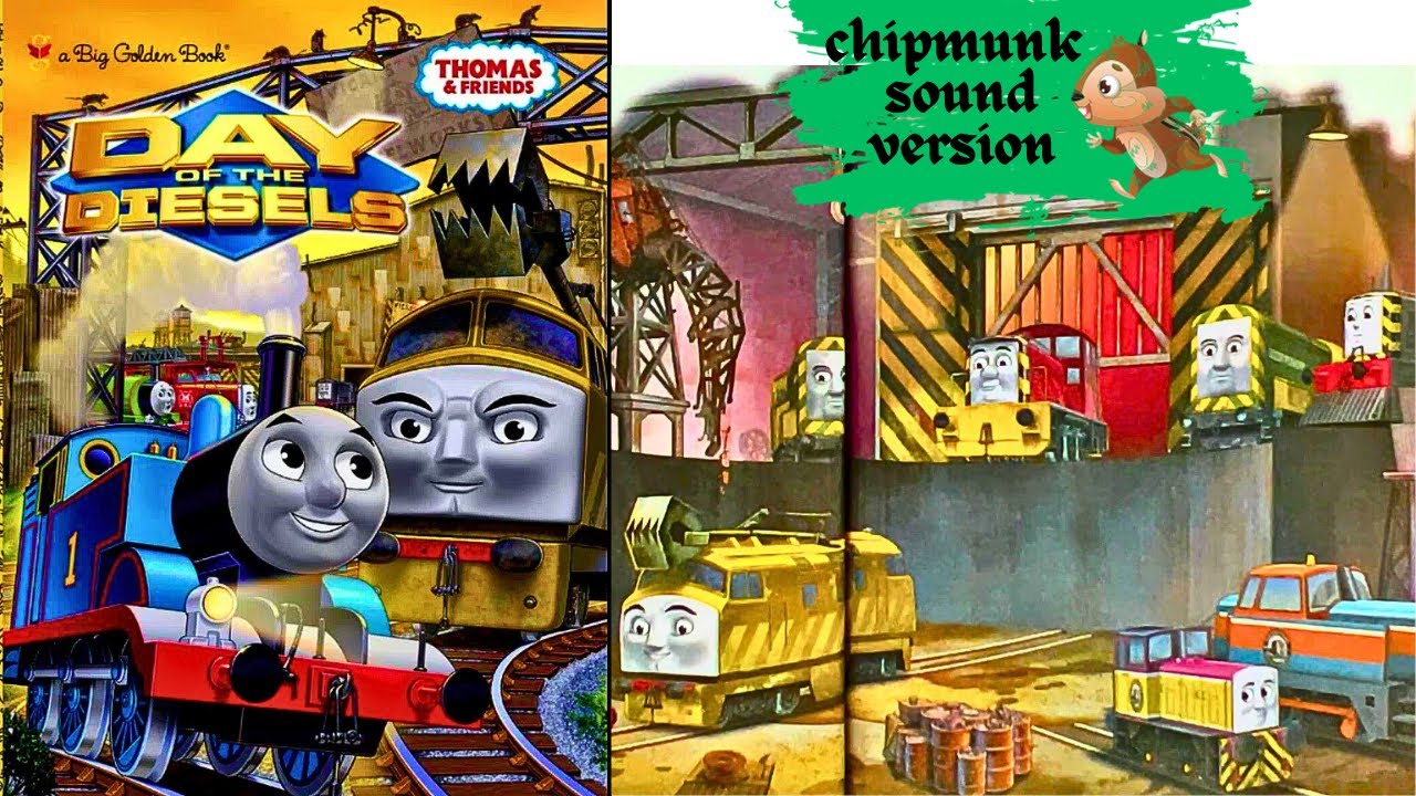 Day of the Diesels {Thomas & Friends} A Big Golden Book (Chipmunk Sound ...