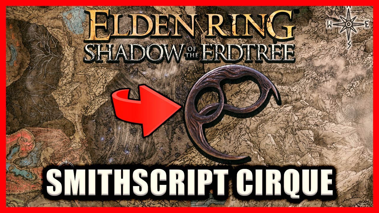 Smithscript Cirque Location - Elden Ring Shadow of the Erdtree - YouTube