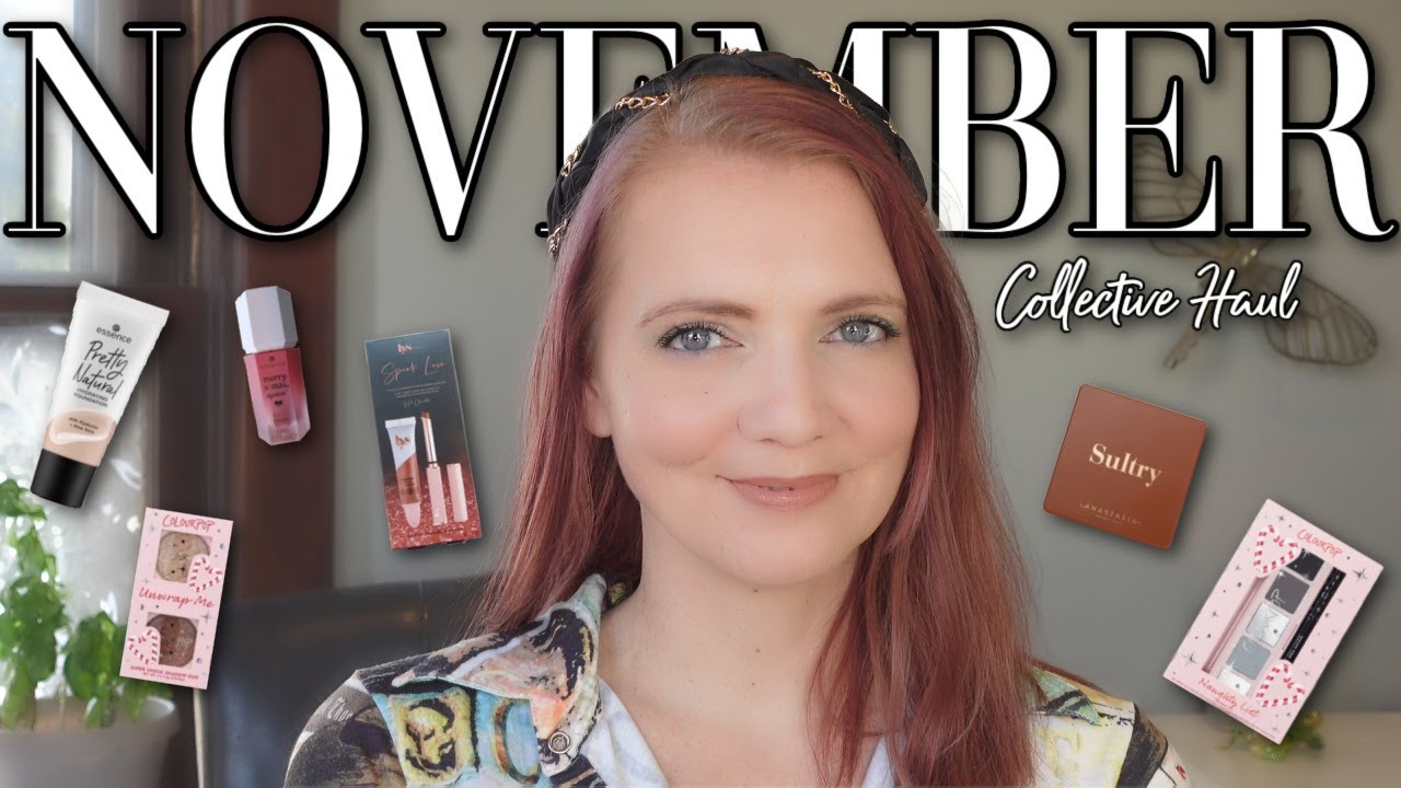 NOVEMBER MAKEUP HAUL! - YouTube