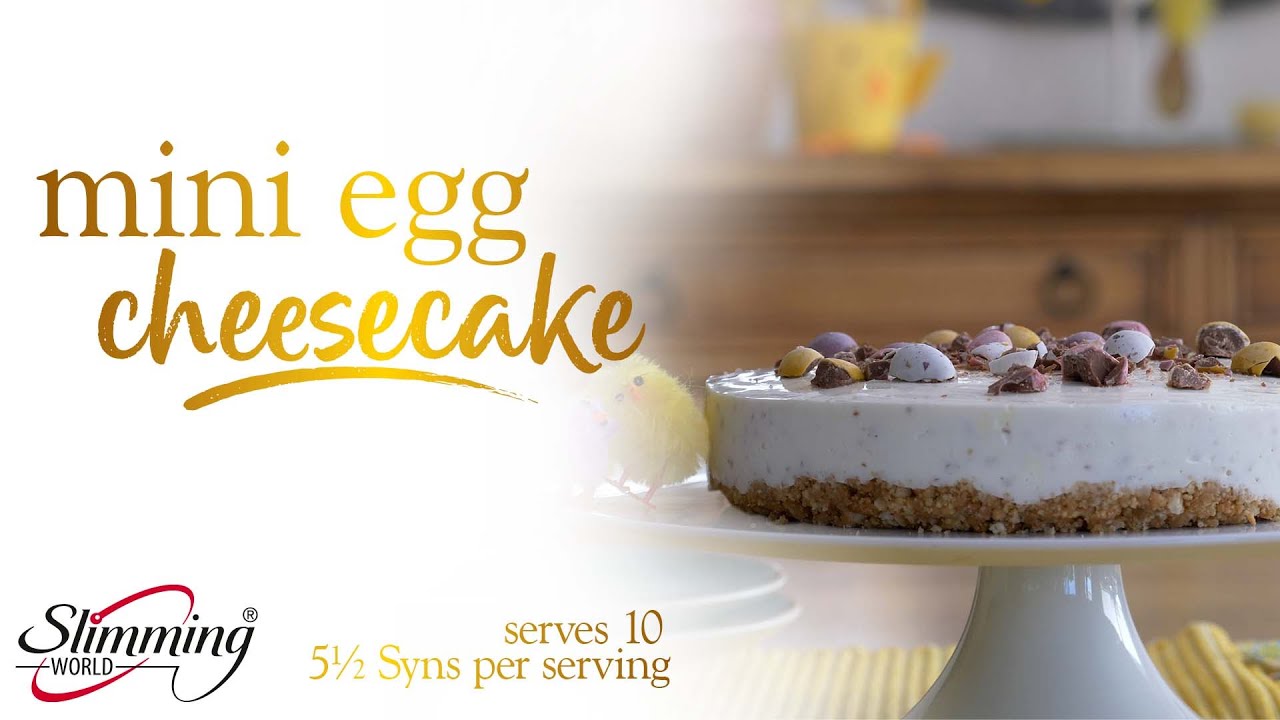 Slimming World mini egg cheesecake recipe - 5½ Syns per serving - YouTube