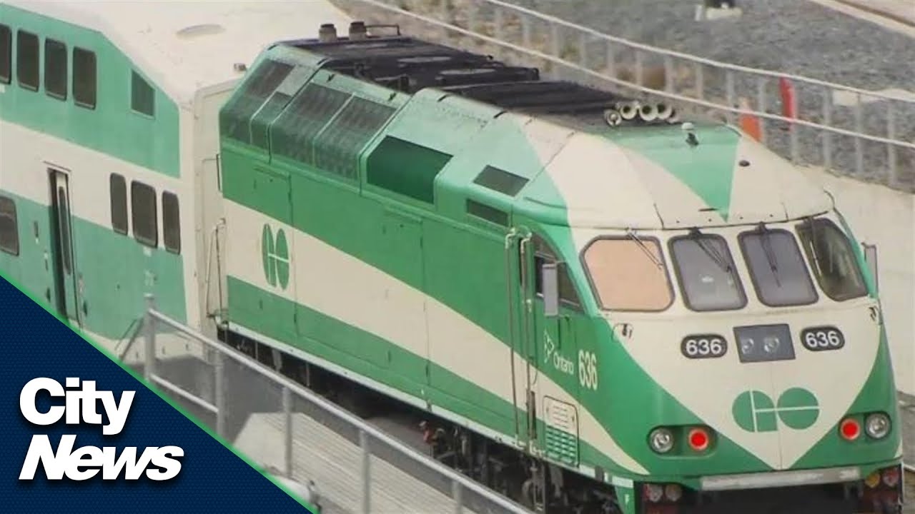 Riders describe being stranded on GO train for hours - YouTube