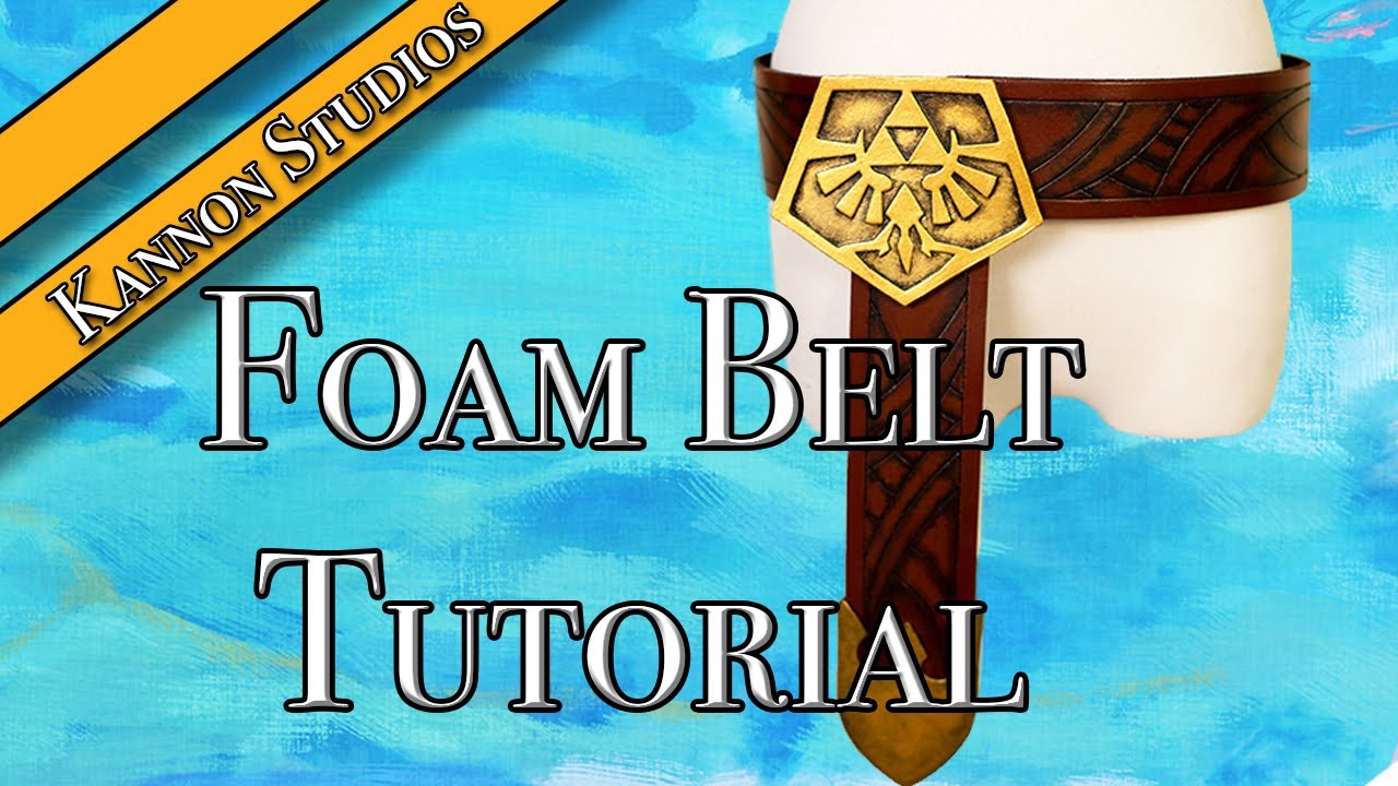 Creating Cosplay Belts Using Craft Foam! Using my cosplay Kit. - YouTube