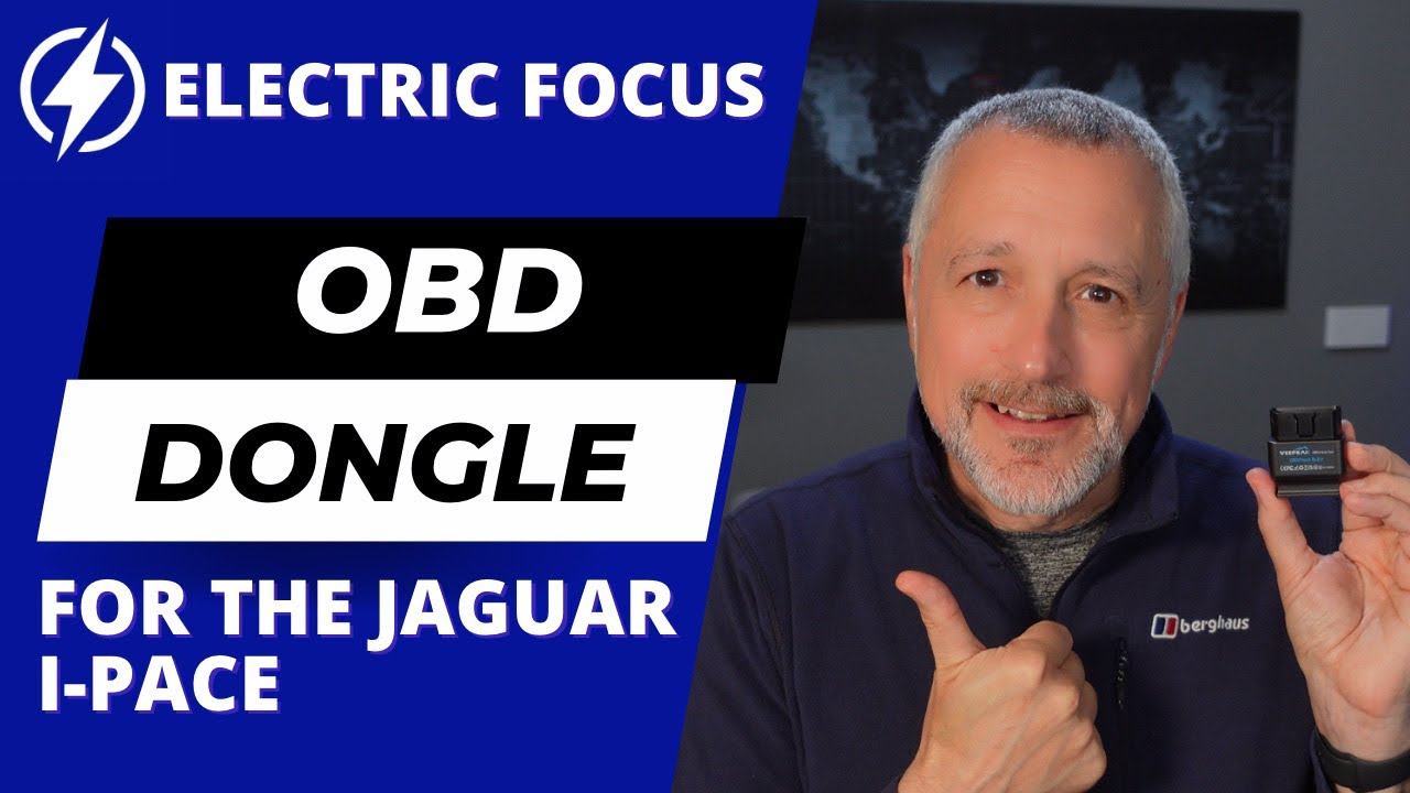 How to install and use an OBD dongle on a Jaguar I-PACE - YouTube