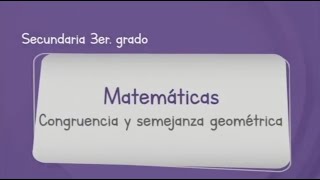 Matemáticas Tercer Grado de Secundaria (Aprende en Casa... | Doovi