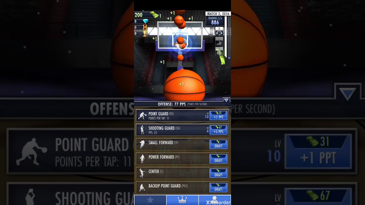 Basketball Clicker Episode 2 : Second Match and Defense! - YouTube