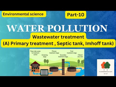 Waste water/ Sewage treatment process | Primary treatment | Septic tank ...