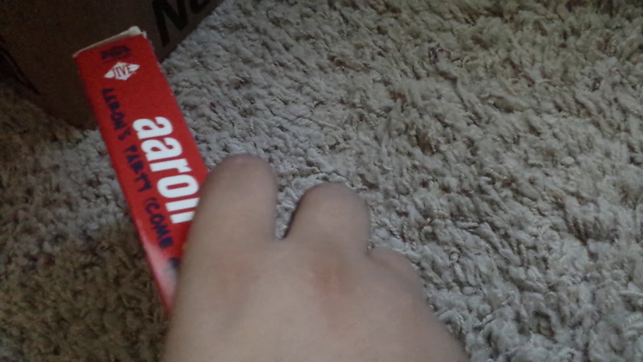 Aaron carter aaron's party (come get it) VHS unboxing - YouTube