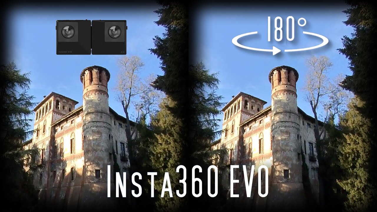 Insta360 EVO: New 3D VR two-in-one Camera | 5.7k Video in 3D 180° Mode ...