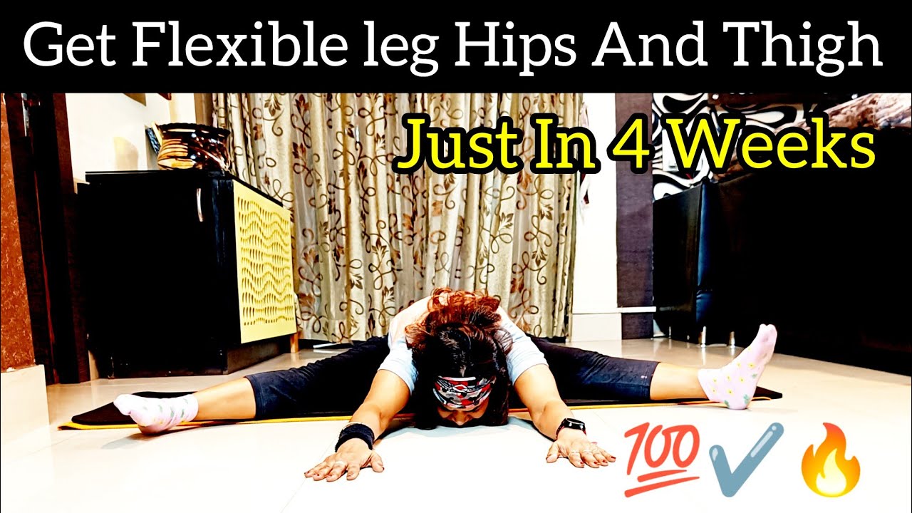 Full leg Stretching For Flexibility And Burn Hips And thighs fat - YouTube