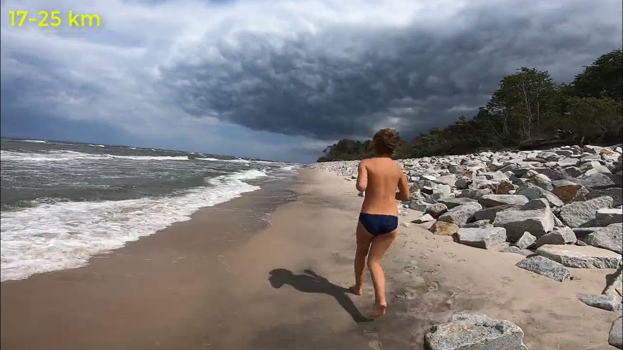 10th annual barefoot ultramarathon (71 km, July 2023) - YouTube